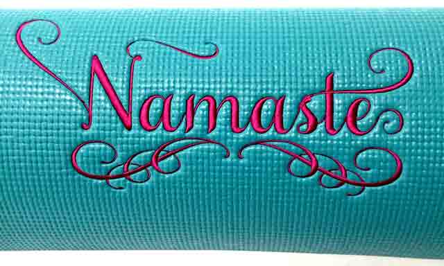 My Custom Yoga Mat by Dormtique