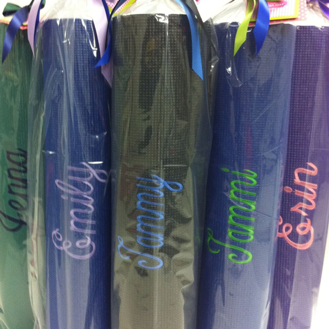 My Custom Yoga Mat by Dormtique